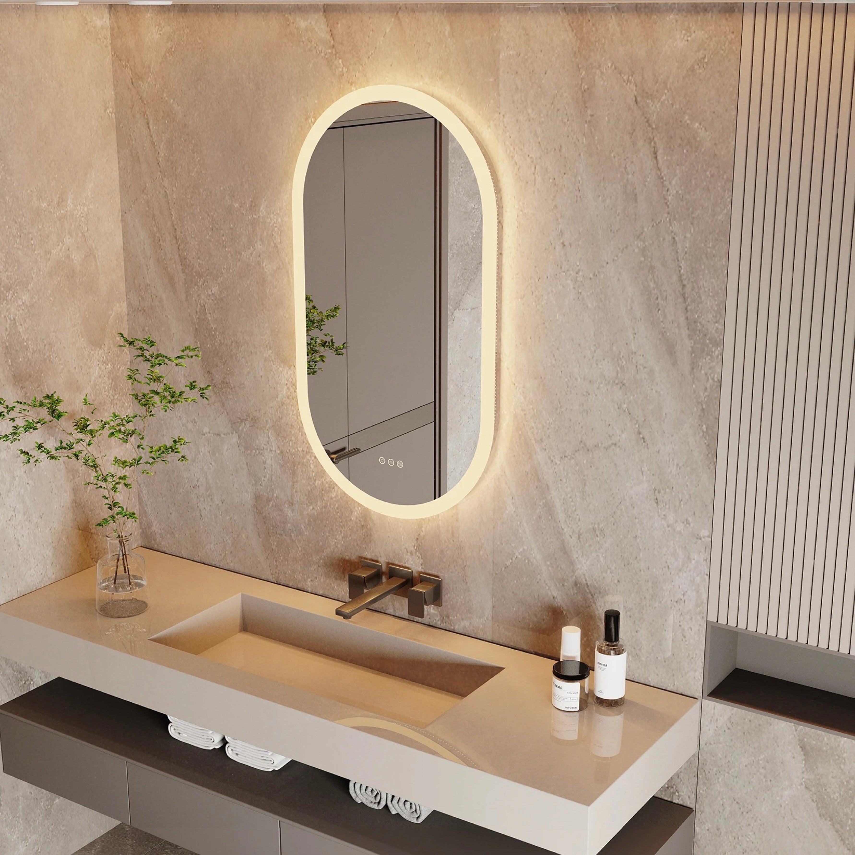 Athena Vanity Smart Mirror – Identify as Modern